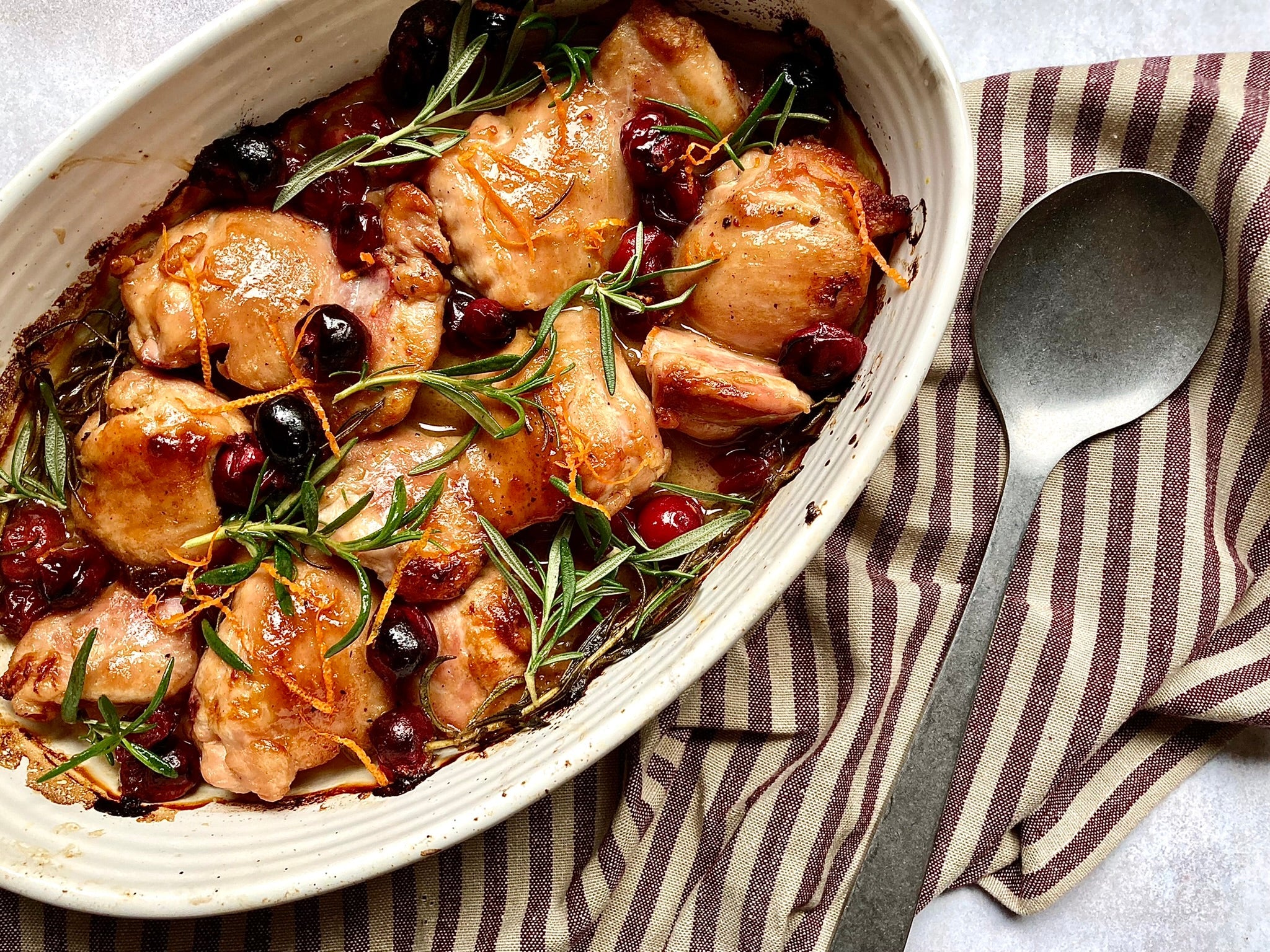 Cole & Mason UK | Chicken traybake, with maple and cranberries – Cole ...