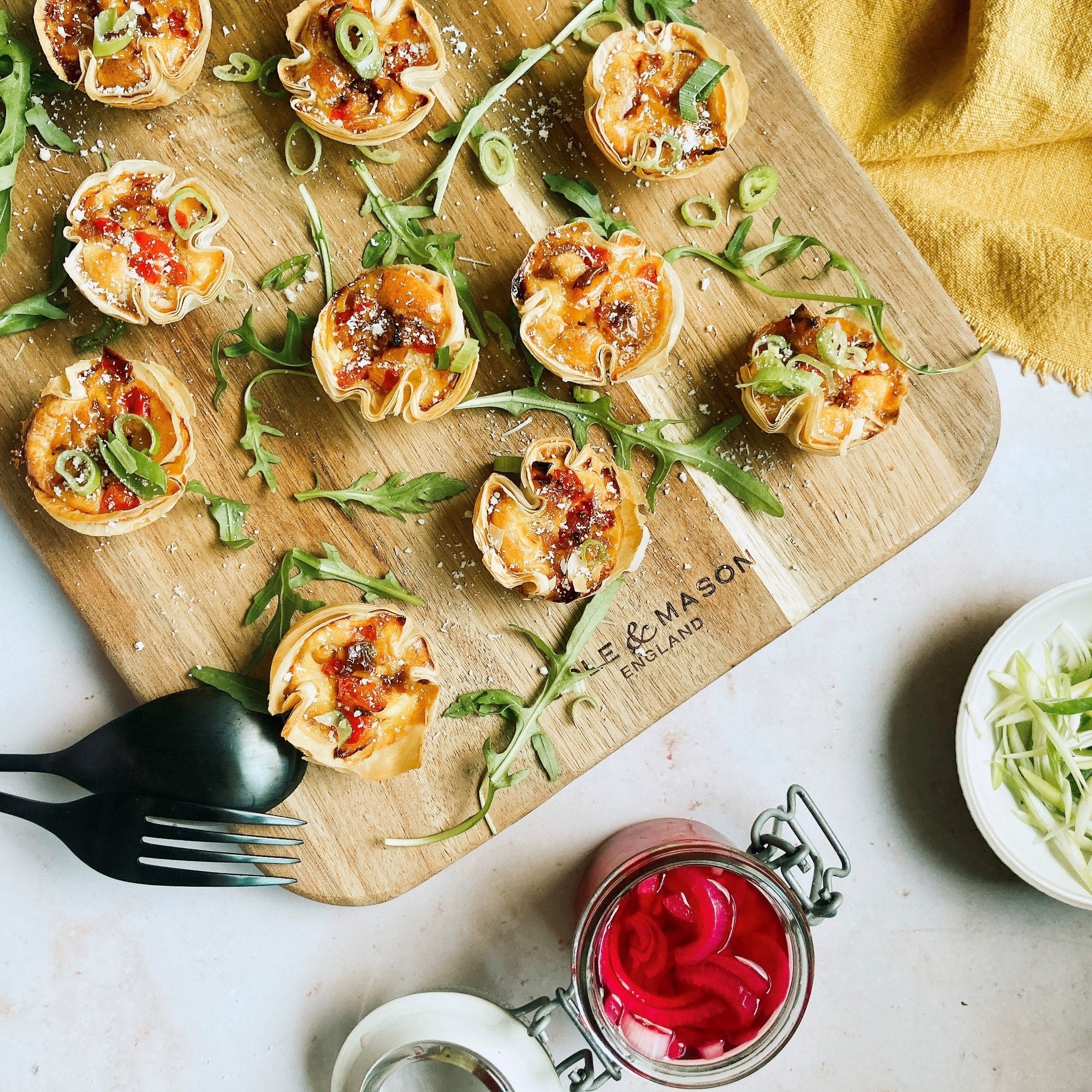 Classic Vegetarian Mini Quiches – Cole & Mason Swiss